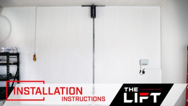 The Lift Garage Wall Mounted Storage Lift | Top Shelf Storage
