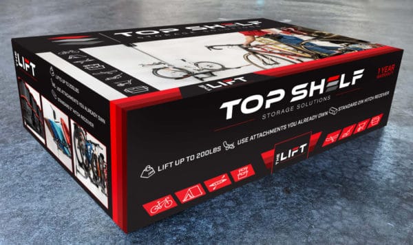 The Lift Garage Wall Mounted Storage Lift | Top Shelf Storage